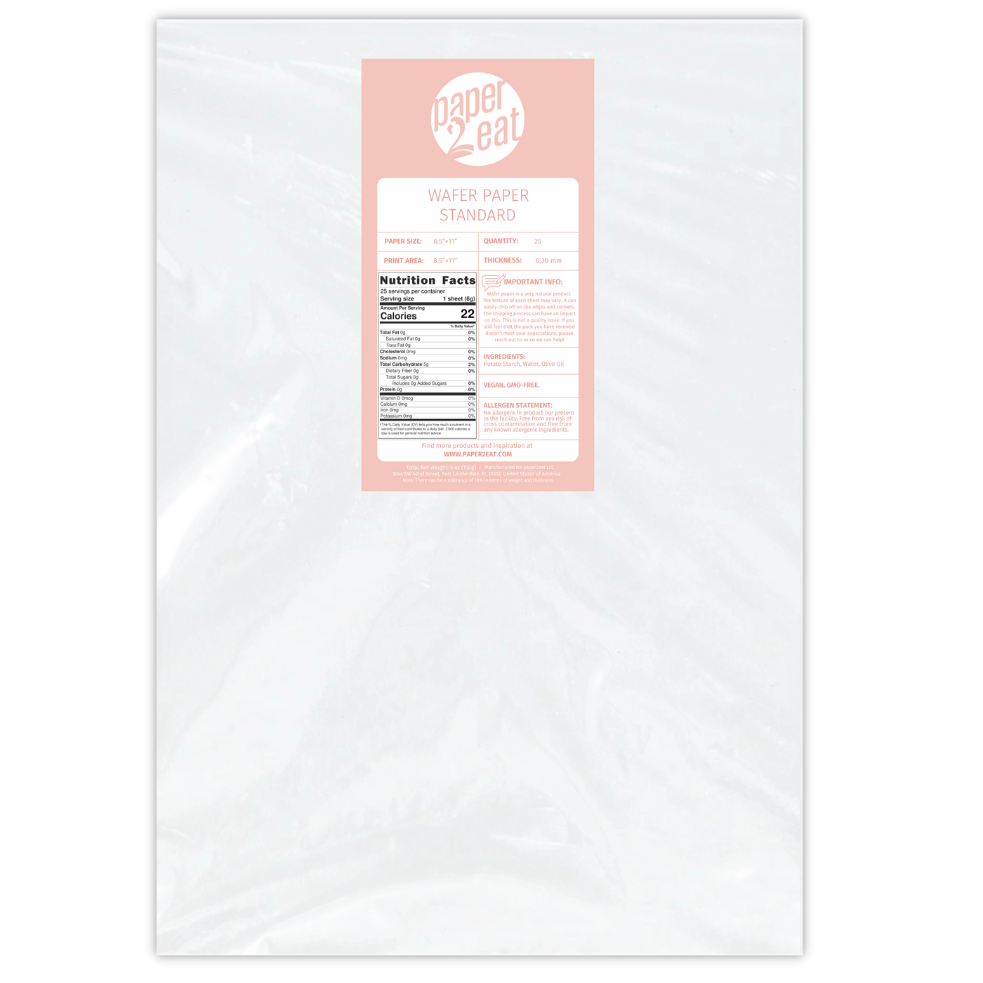 Edible Papers - paper2eat.com